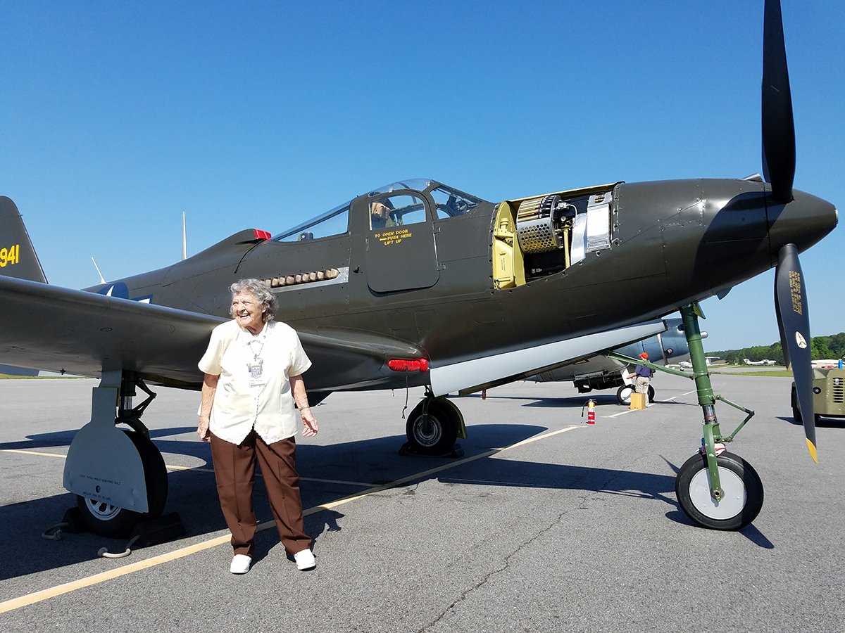 CAF Dixie Wing Dedicates P-63 Kingcobra in Honor of WWII “Rosie the ...